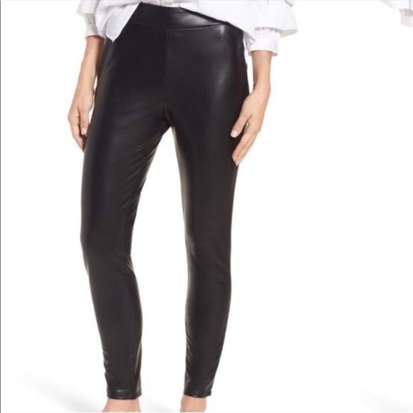 Leith | Pants & Jumpsuits | Leith Leather Leggings | Poshmark